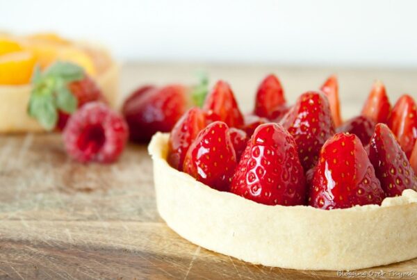 Citrus and Berry Tartlets - A Beautiful Plate