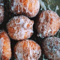 Ricotta Beignets with Lemon-Cardamom Sugar and Lemon Glaze - A ...