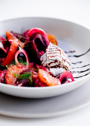 Roasted Beet Salad with Whipped Ricotta, Fennel, and Orange - A ...