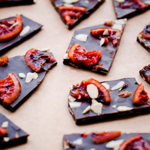 Blood Orange Chocolate Bark (How to Make Orange Chocolate Bark) - A ...