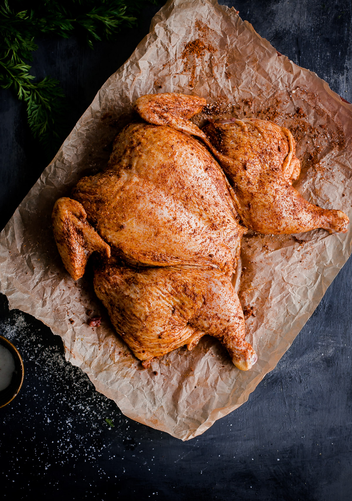 Middle Eastern Roast Chicken with Vegetables - A Beautiful Plate