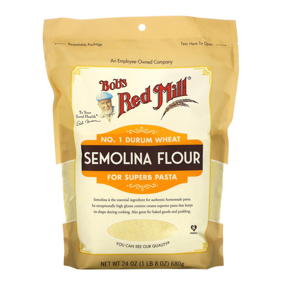 Semolina Flour - A Beautiful Plate