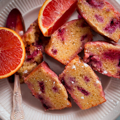 Small Batch Almond Raspberry Cakes - A Beautiful Plate