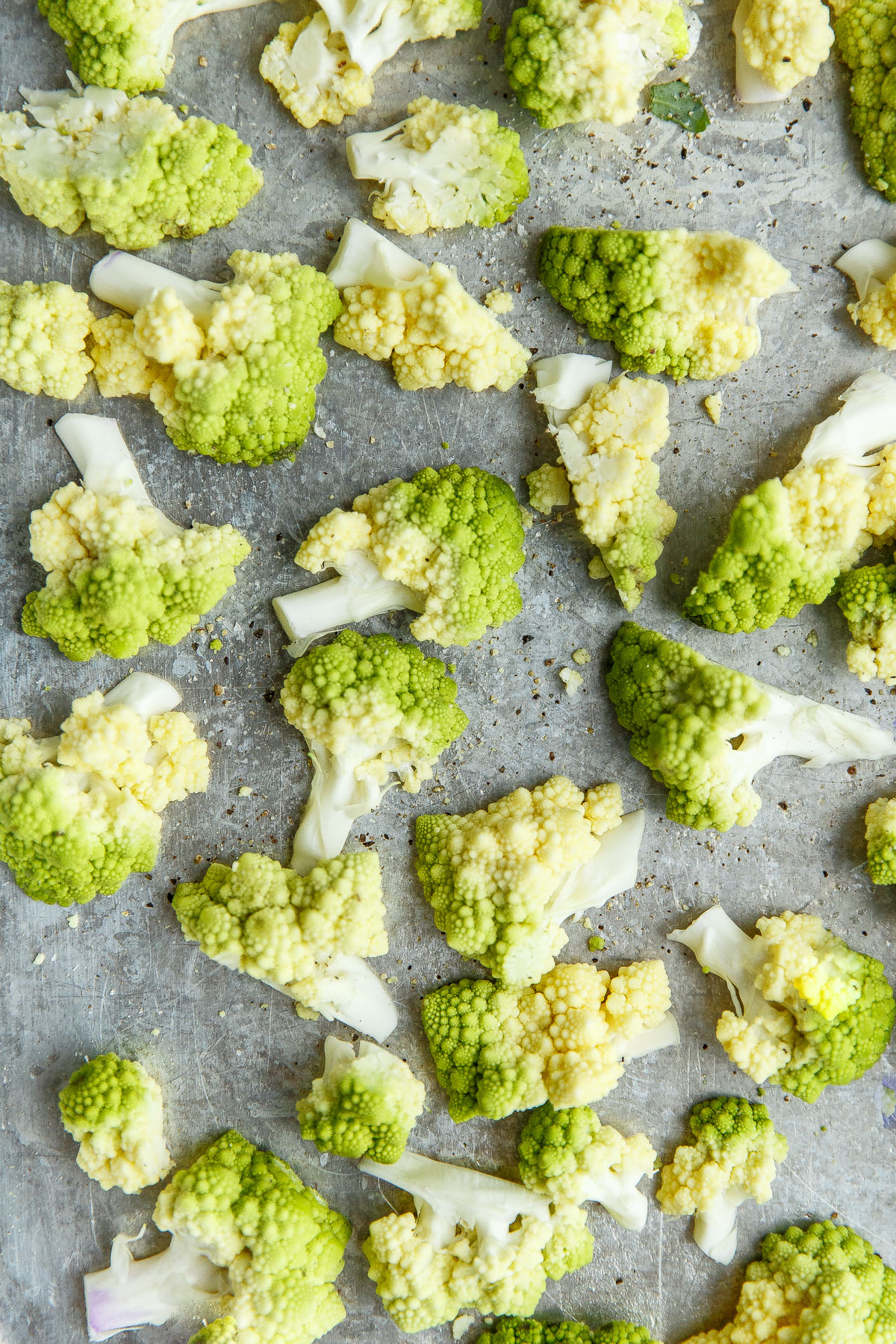 Romanesco Cauliflower Pasta with Olives and Capers - A Beautiful Plate