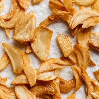 How to Make Crispy Garlic Chips - A Beautiful Plate