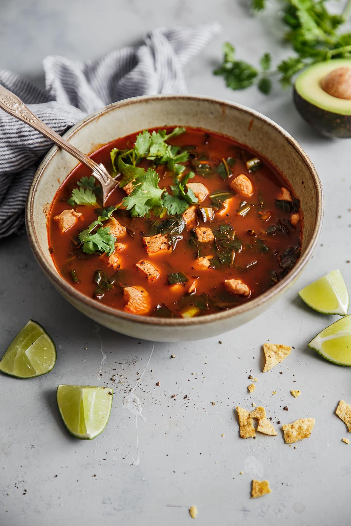 Authentic Mexican Tortilla Soup - A Beautiful Plate