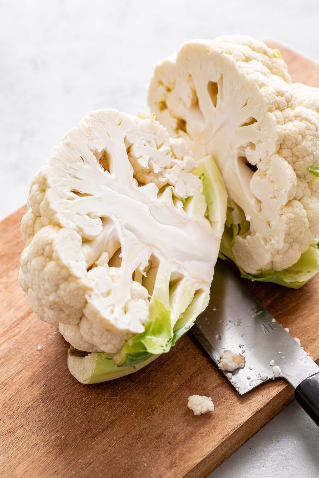 How to Cut Cauliflower (How to Cut Cauliflower Florets) - A Beautiful Plate