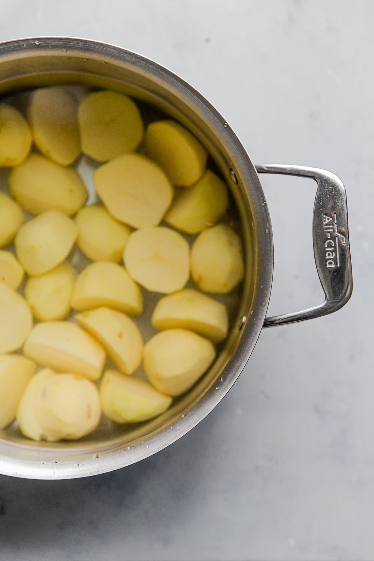 Classic Yukon Gold Mashed Potatoes - A Beautiful Plate