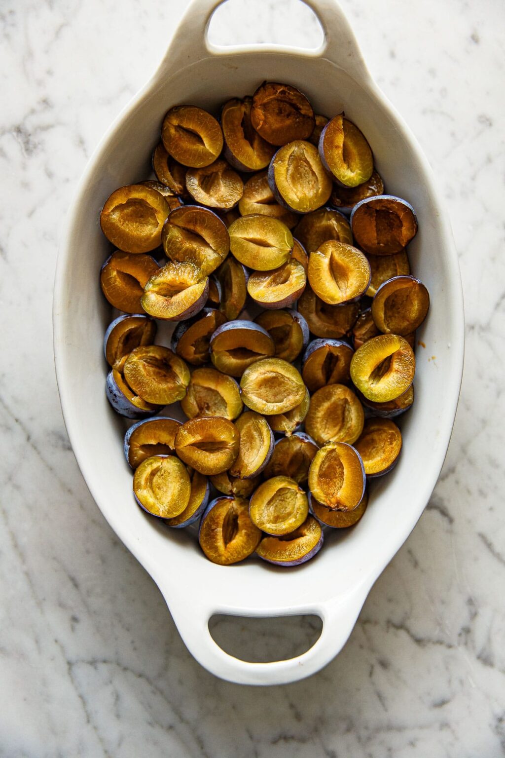 Roasted Plum Compote - A Beautiful Plate