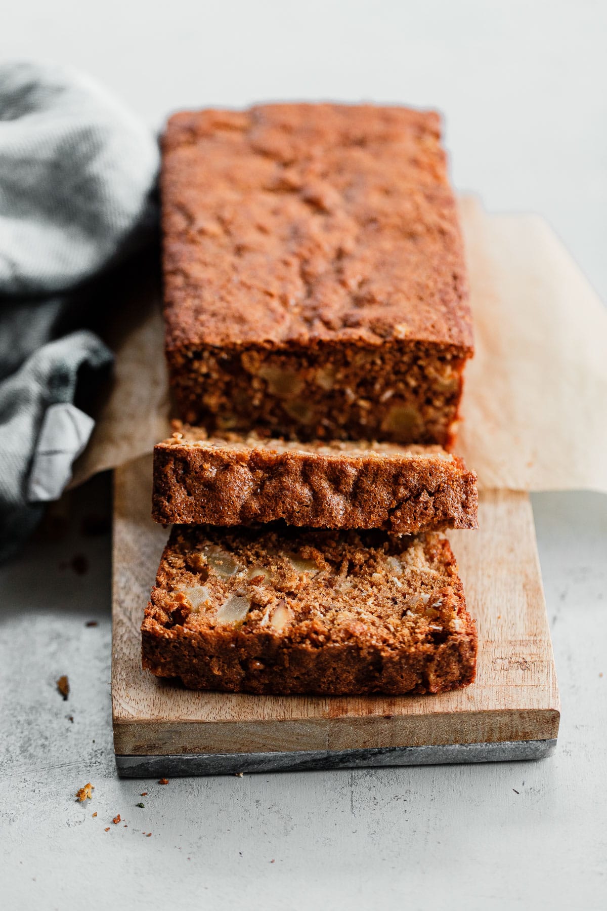 Apple Oatmeal Quick Bread - A Beautiful Plate