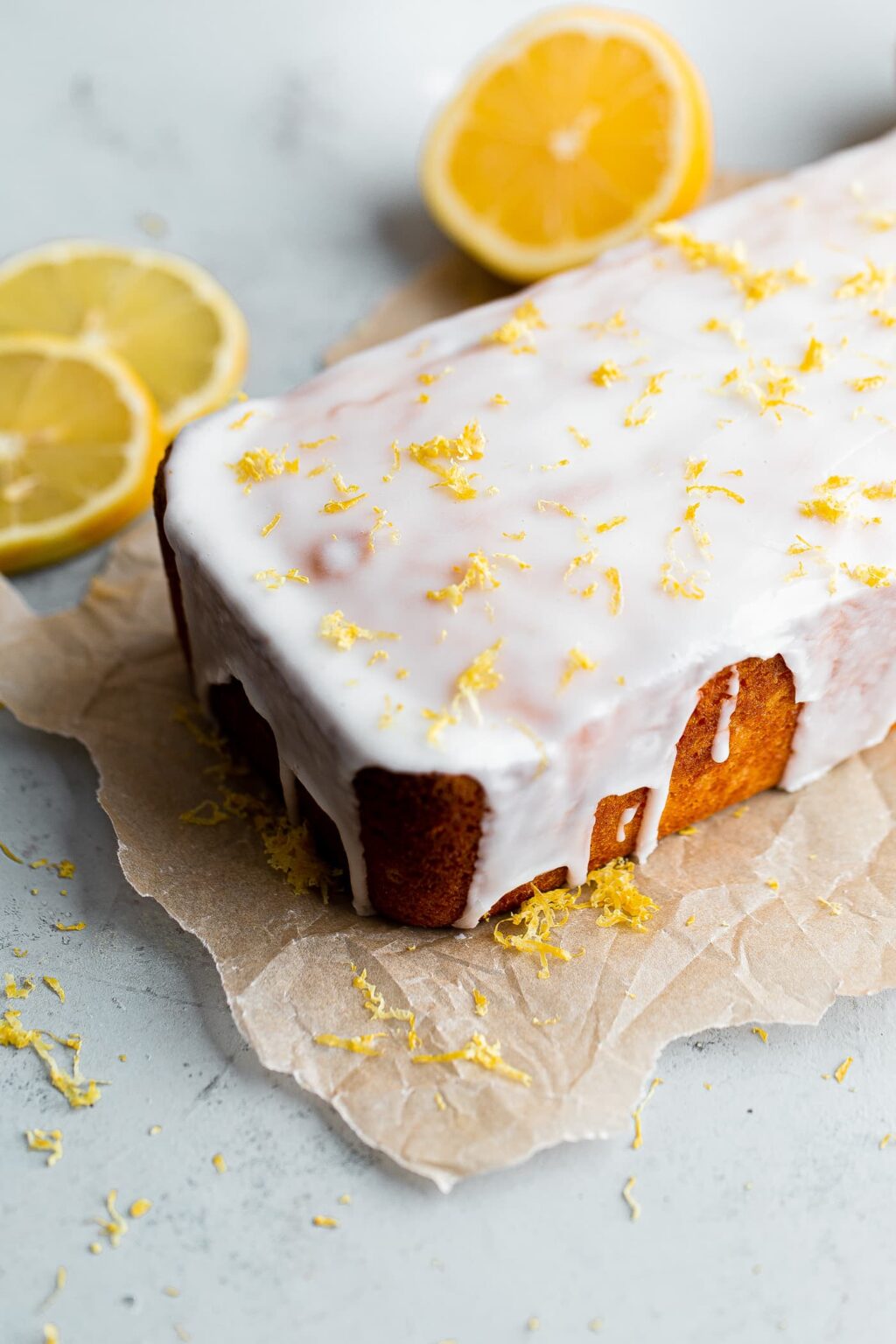 Lemon Loaf Cake - A Beautiful Plate