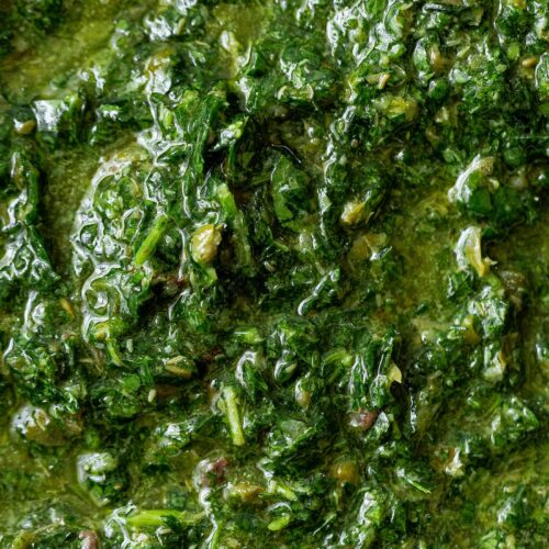 Fresh Herb Salsa Verde - A Beautiful Plate