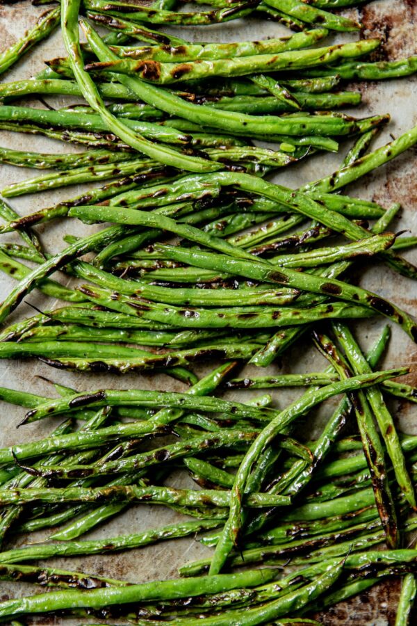 Charred Green Beans with Cilantro Vinaigrette (Grilled Green Beans) - A ...
