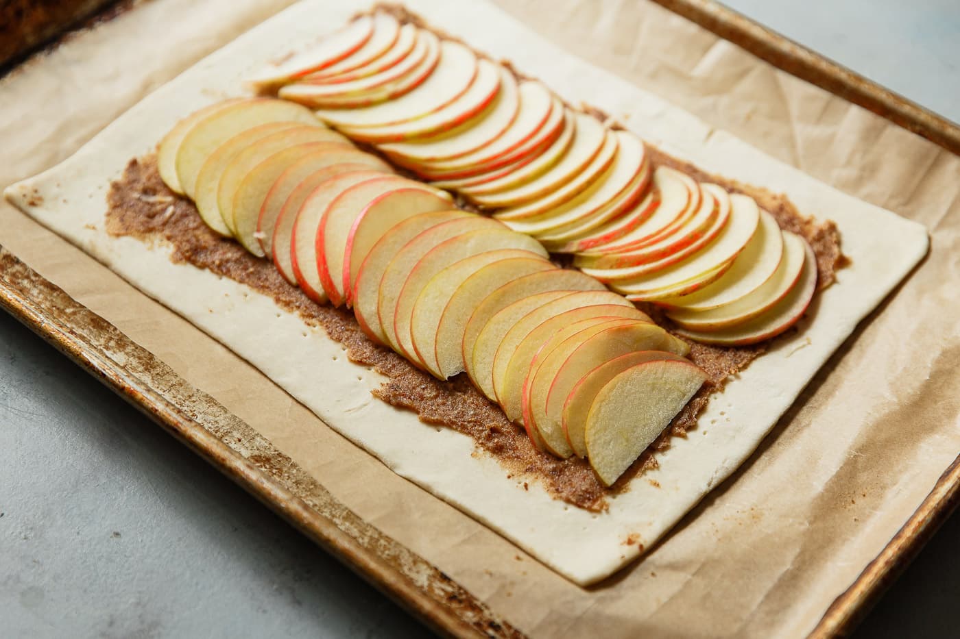Puff Pastry Apple Tart - A Beautiful Plate